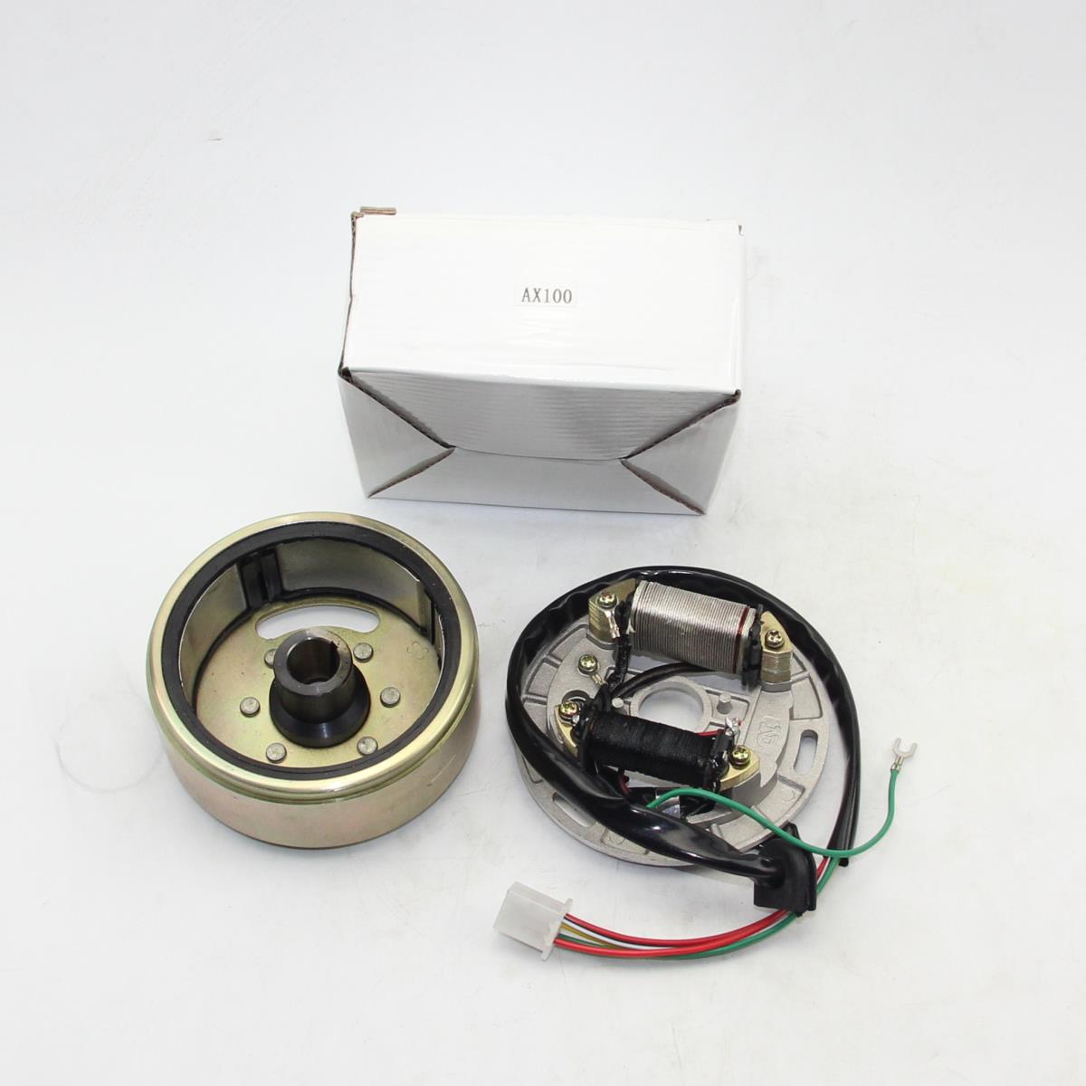 Magneto-Generator-Assy-2-Stroke-Motorcycle-AX100-Magneto-Stator ...
